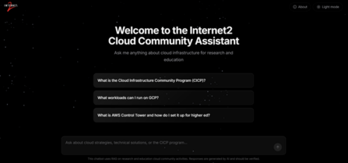 Meet Answers By Experts, the Internet2 Cloud Chatbot - Internet2